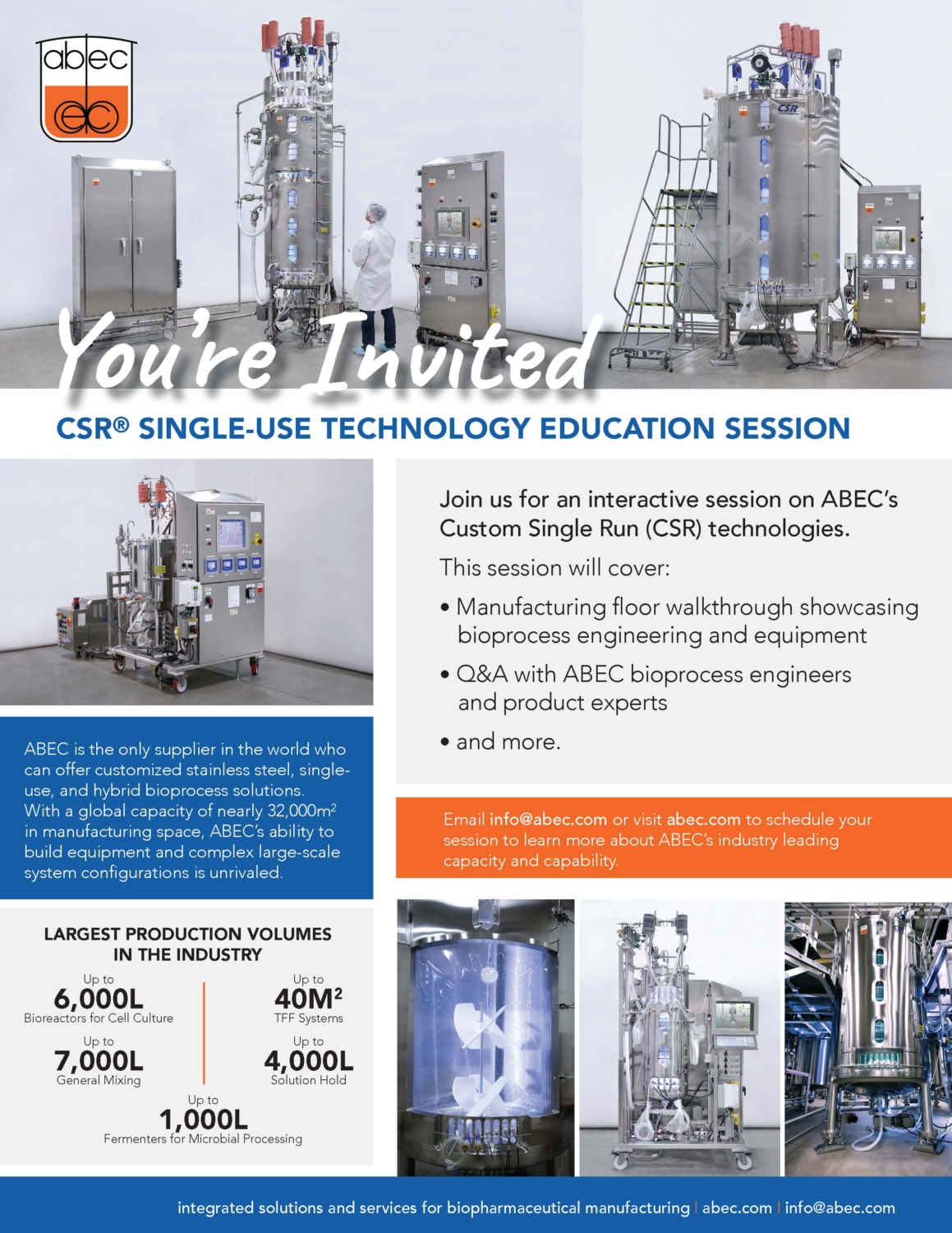 ABEC CSR Single-Use Technology Education Session - ABEC